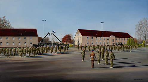 '2 CS Battalion REME. Operation HERRICK medal parade, 2011' by David ...