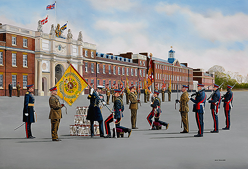 'Presentation of Colours to 4th Battalion The Princess of Wales's Royal ...