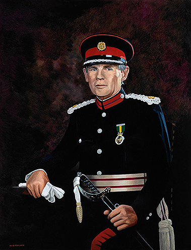 'Major Edmund Gartside (1933-2018)' by David Rowlands