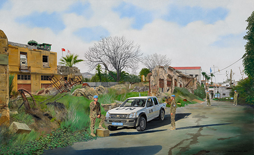 'Operation TOSCA. Patrolling the Green Line, Cyprus' by David Rowlands