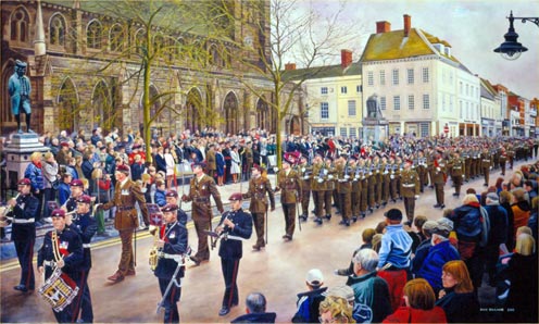 David Rowlands Military Artist